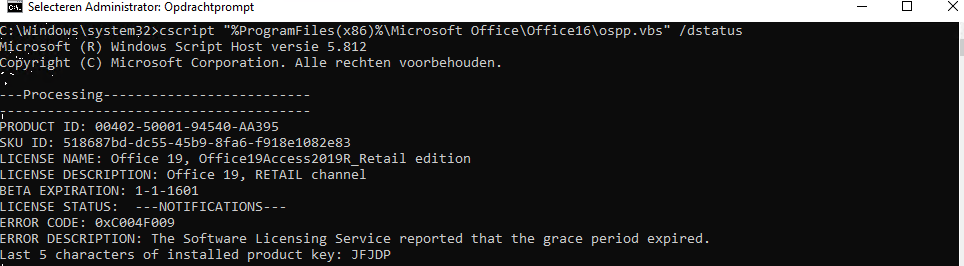 Oude licenties van Office verwijderen - LicentiePromo